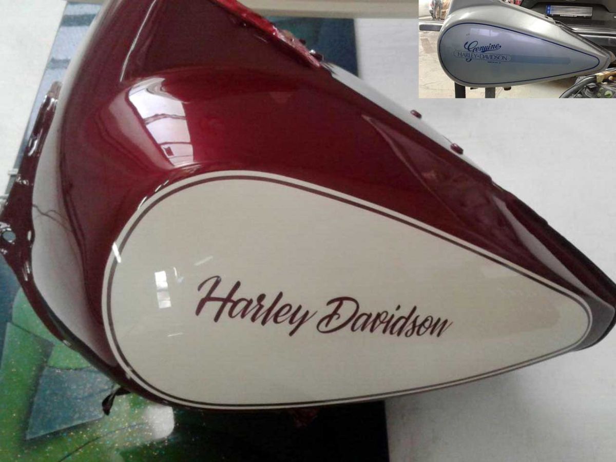 Motorradlackierung - Autolack Design